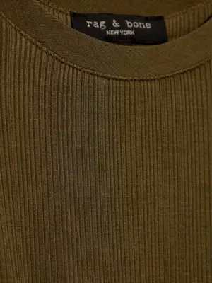 Rag & Bone Round-neck Ribbed Maxi Dress