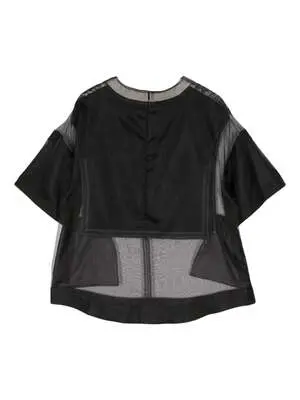 Undercover Tulle-panelled T-shirt