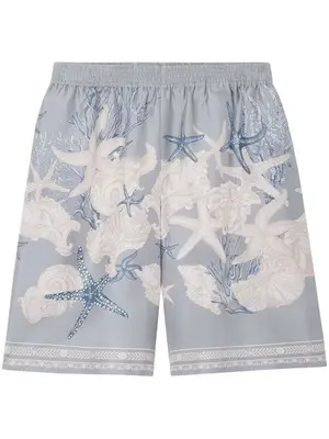 Versace Printed Shorts For Women