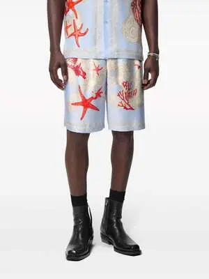 Versace Barocco Sea Silk Shorts