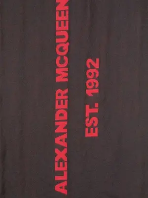 Alexander McQueen Graffiti Scarf