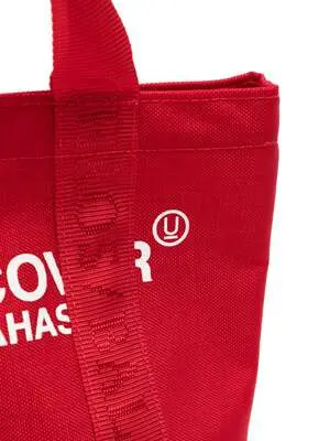 Undercover Logo-print Canvas Tote Bag - Red