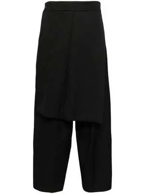 SONGZIO Wide-leg Wool Trousers