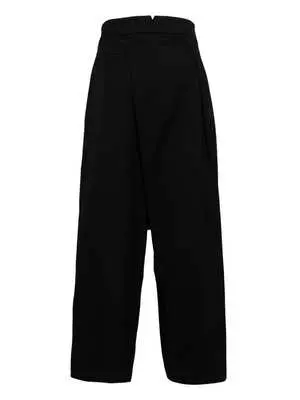 SONGZIO Wide-leg Wool Trousers
