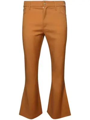 Marni Mid-rise Flared Trousers