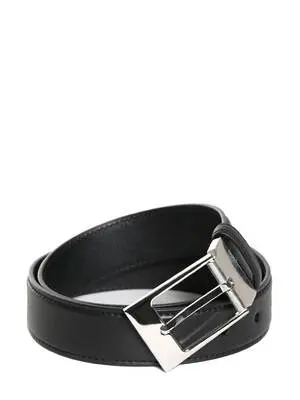 THE ROW Jewel Leather Belt - Black