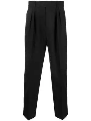 Saint Laurent Wool Tapered Trousers