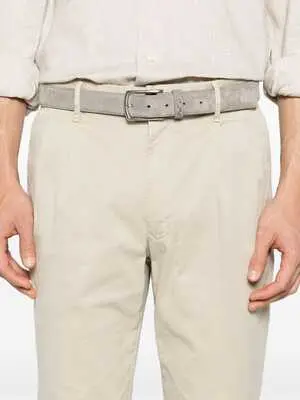 Incotex Tapered-leg Cotton Chino Trousers - Neutrals