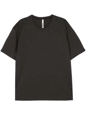 Attachment Crew-neck Cotton T-shirt