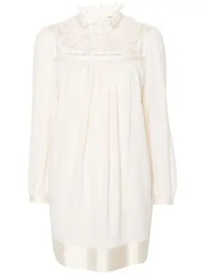 Saint Laurent High Neck Cocktail Dresses