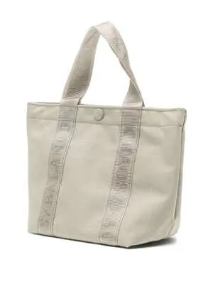 Undercover Logo-print Canvas Tote Bag - Neutrals