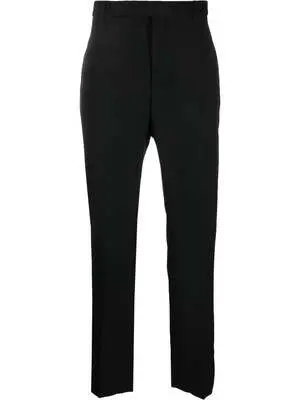 Saint Laurent Straight-leg Tailored Trousers - Black