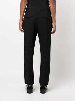 Saint Laurent Straight-leg Tailored Trousers - Black