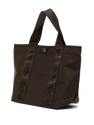 Undercover Logo-print Canvas Tote Bag - Brown