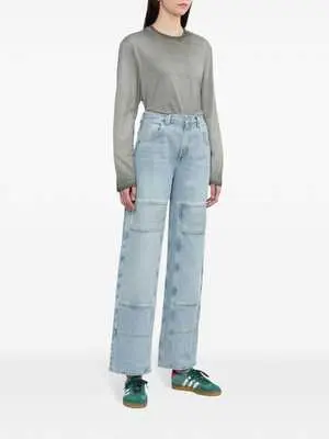 AGOLDE Tanis High-rise Wide-leg Jeans