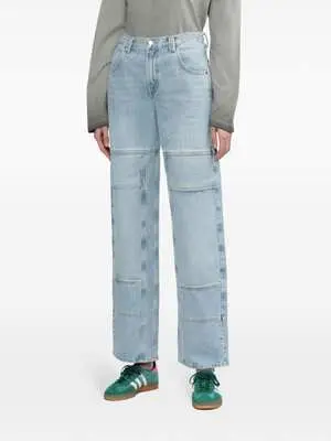 AGOLDE Tanis High-rise Wide-leg Jeans