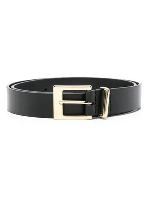 Isabel Marant Ilirya Leather Belt - Black