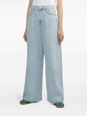 AGOLDE Nolan High-rise Wide-leg Jeans