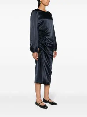 SAMSOE SAMSOE Saelvira Ruched Midi Dress