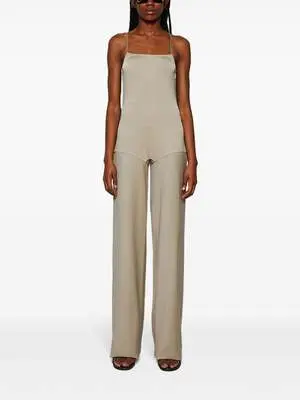 Christopher Esber Talus Straight-leg Jumpsuit - Neutrals