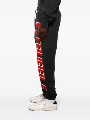 SAINT MXXXXXX Logo-print Cotton Track Pants
