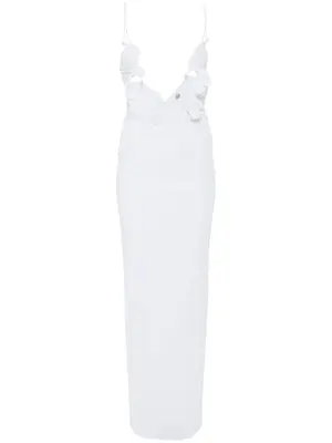 Christopher Esber Moulded Venus Maxi Dress - White