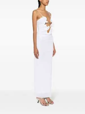 Christopher Esber Moulded Venus Maxi Dress - White