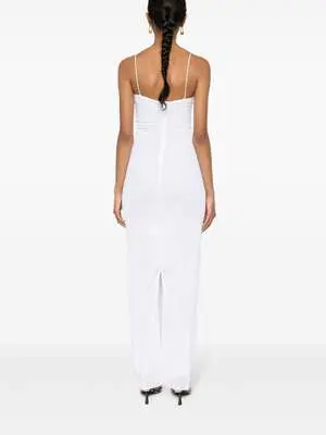 Christopher Esber Moulded Venus Maxi Dress - White