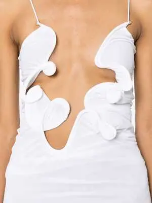 Christopher Esber Moulded Venus Maxi Dress - White