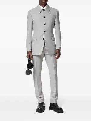 Versace Tailored Wool-blend Trousers