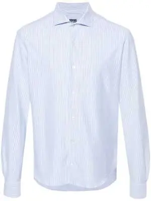 Fedeli Spread Collar Shirts For Men