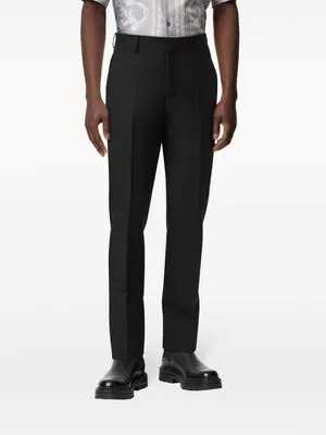 Versace Wool-mohair Tailored Trousers