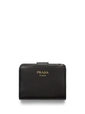 Prada Bi-fold Leather Wallet