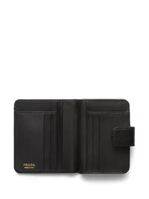 Prada Bi-fold Leather Wallet