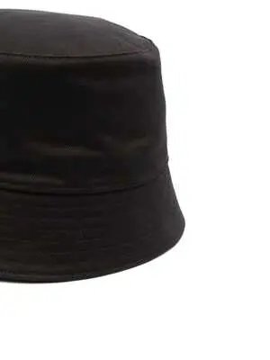 Alexander McQueen Graffiti Logo Bucket Hat - Black