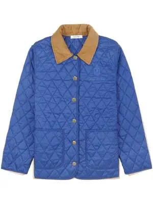 SPORTY & RICH Vendome Quilted Jacket - Blue