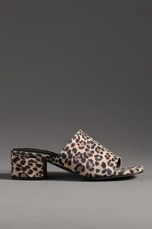 Seychelles Pepper Block-heel Sandals - Cheetah