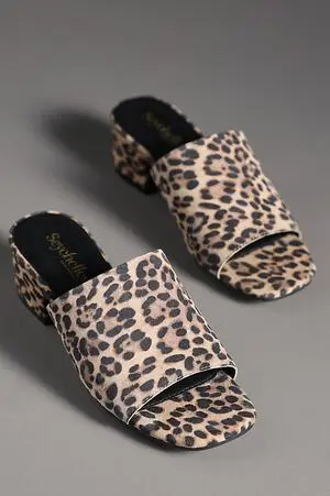 Seychelles Pepper Block-heel Sandals - Cheetah