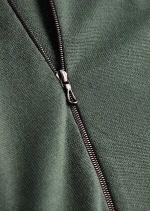 John Smedley Carty Hooded Wool Sweatshirt - Dark Green
