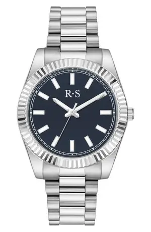 Rachie Shnay The Monaco Bracelet Watch - Midgnight Blue