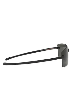 Tag Heuer 136mm Rimless Rectangle Sunglasses