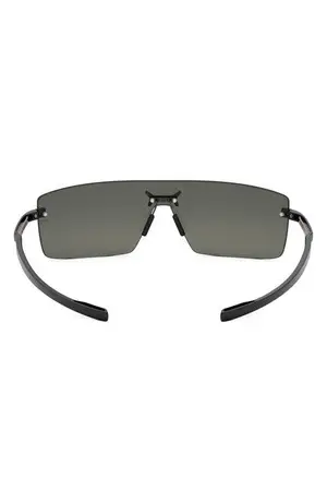 Tag Heuer 136mm Rimless Rectangle Sunglasses