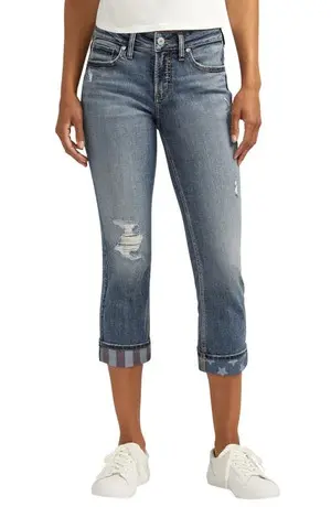 Silver Co. Cuffed Jeans For Women