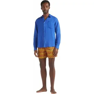 Vilebrequin Linen Solid Shirt - Marrakech