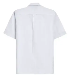 Vilebrequin Solid Linen Bowling Shirt - Blanc