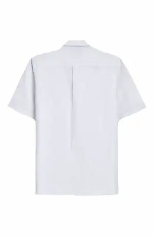 Vilebrequin Linen Solid Bowling Shirt - Blanc