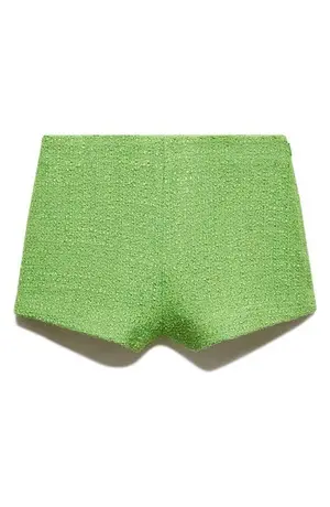 Mango Napoles Tweed Shorts