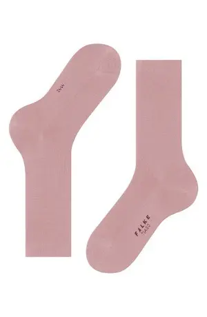 Falke Falke Tiago Organic Cotton Dress Socks Rose
