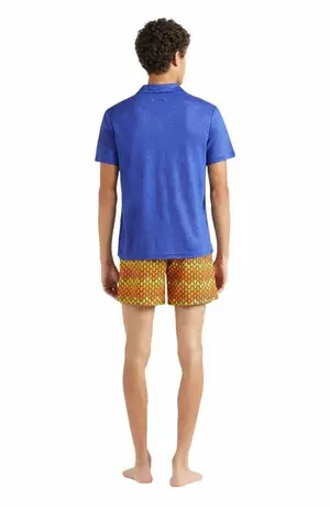 Vilebrequin Solid Linen Jersey Polo - Marrakech