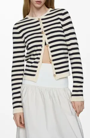 Mango MANGO Eliot Cardigan Navy